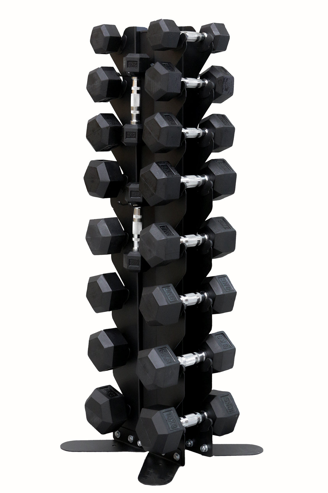 Commercial 110kg Hex Dumbbell Package | Shop Now – Mortex Fitness